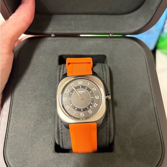 Hermes | Accessories | Hermes H8 Automatic Watch Dlc Titanium And ...
